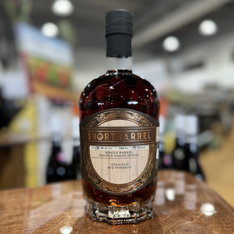 Short Barrel Double Oaked Single Barrel Rye – Frugal MacDoogal Nashville