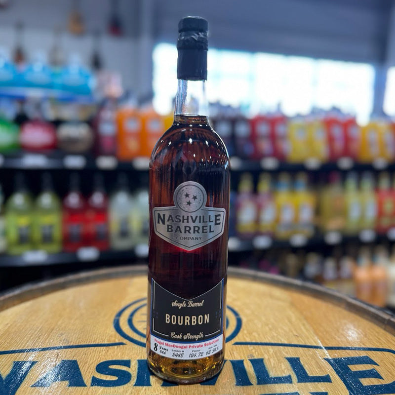 Nashville Barrel Company Single Barrel Bourbon – Frugal MacDoogal Nashville